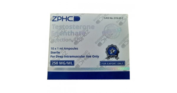 ZPHC Pharma Testesterone Enanthate 250mg 10 Ampul Fiyat